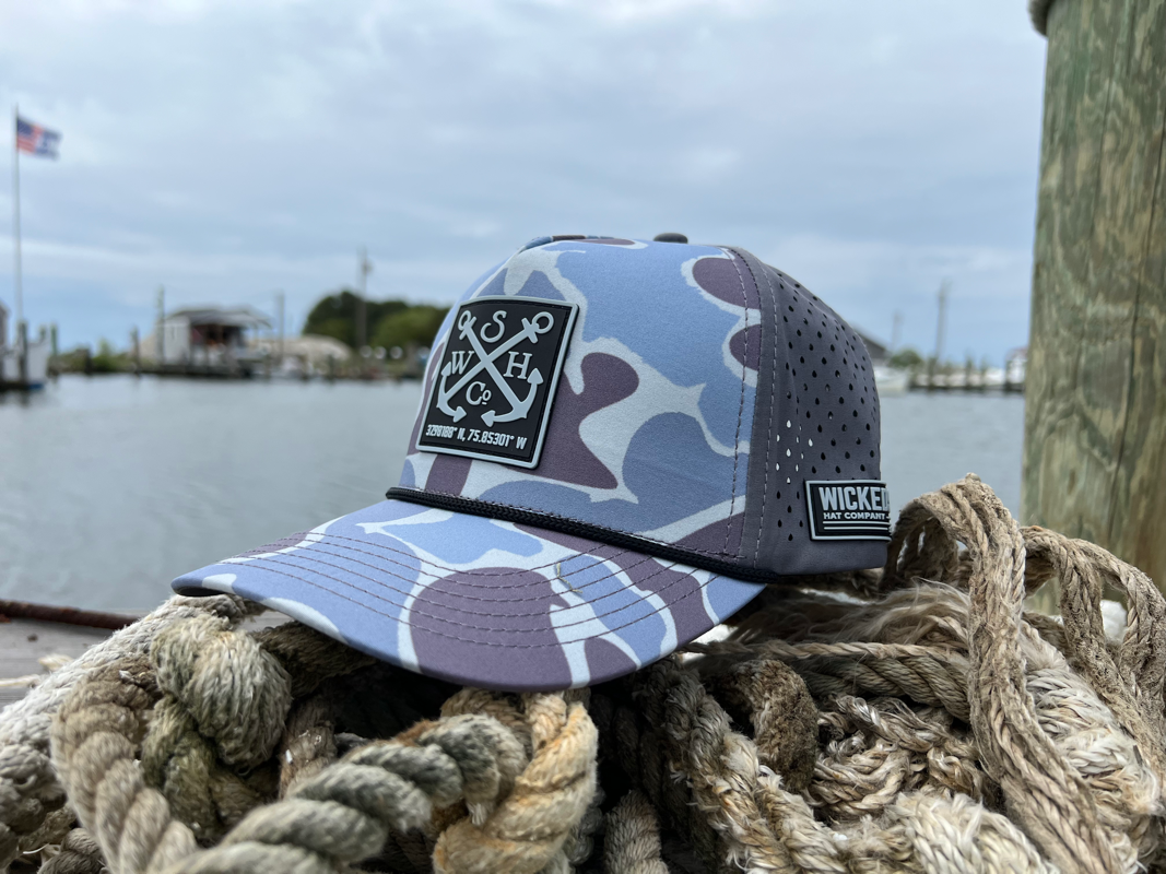 Coastline Collection Salty Camo | Wicked Seas Hat Company